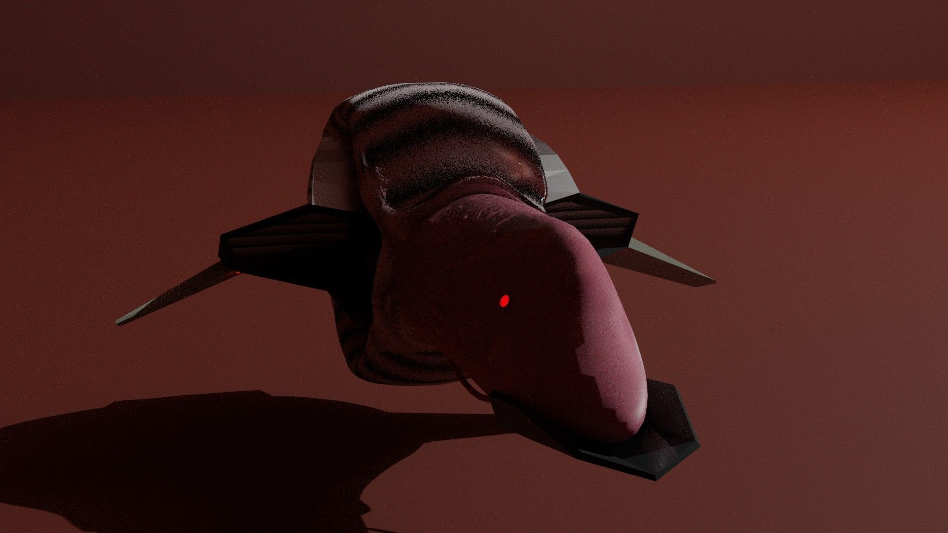 3D model Flying snail giant mecha VR / AR / low-poly | CGTrader