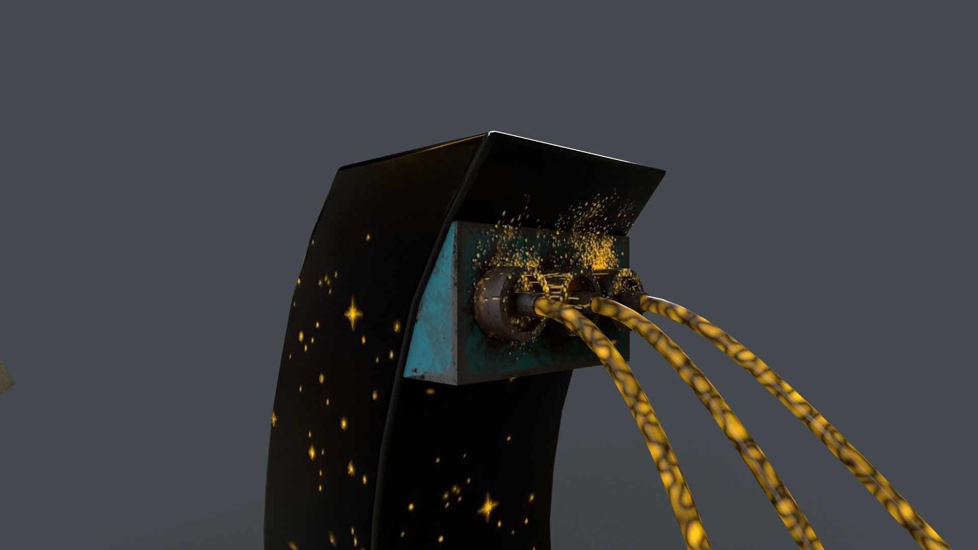3D model Sci-Fi Production Machine 03 VR / AR / low-poly | CGTrader