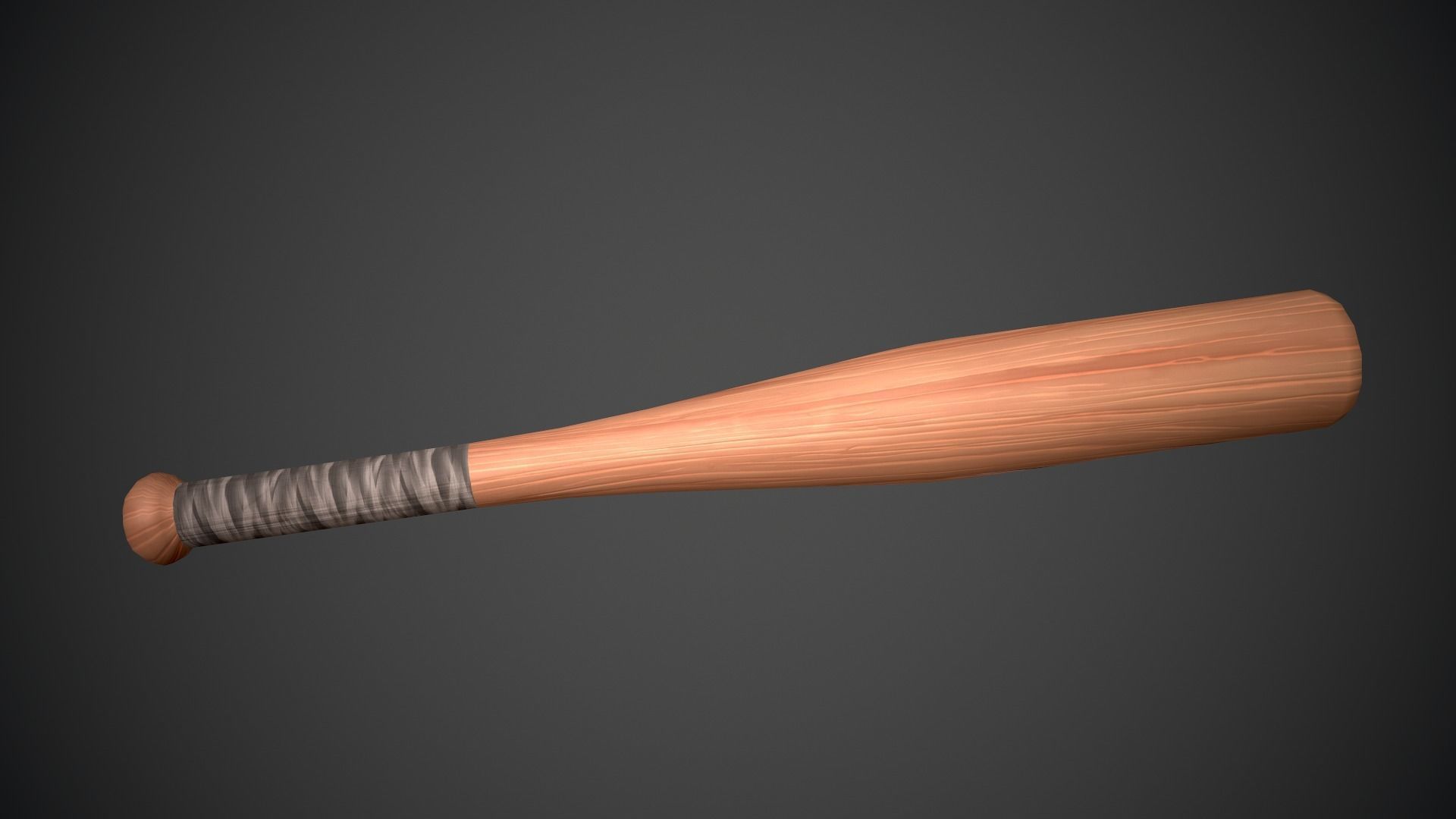 3D model Cartoony Baseball Bat VR / AR / low-poly | CGTrader
