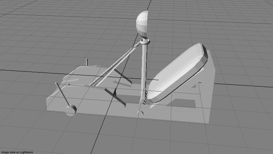 Medieval War Machine - Onager 3D model | CGTrader