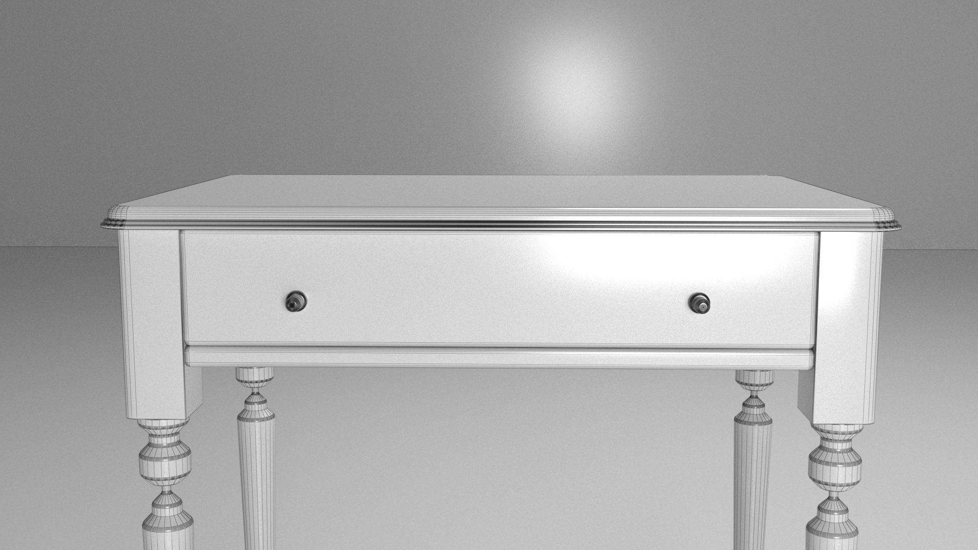 Classic Vintage Table 3D model | CGTrader