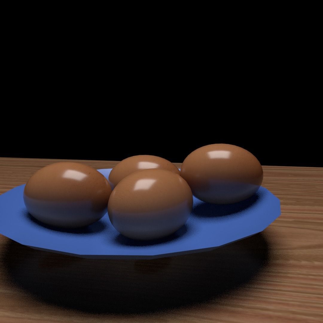 Egg low polygon free VR / AR / low-poly 3D model | CGTrader