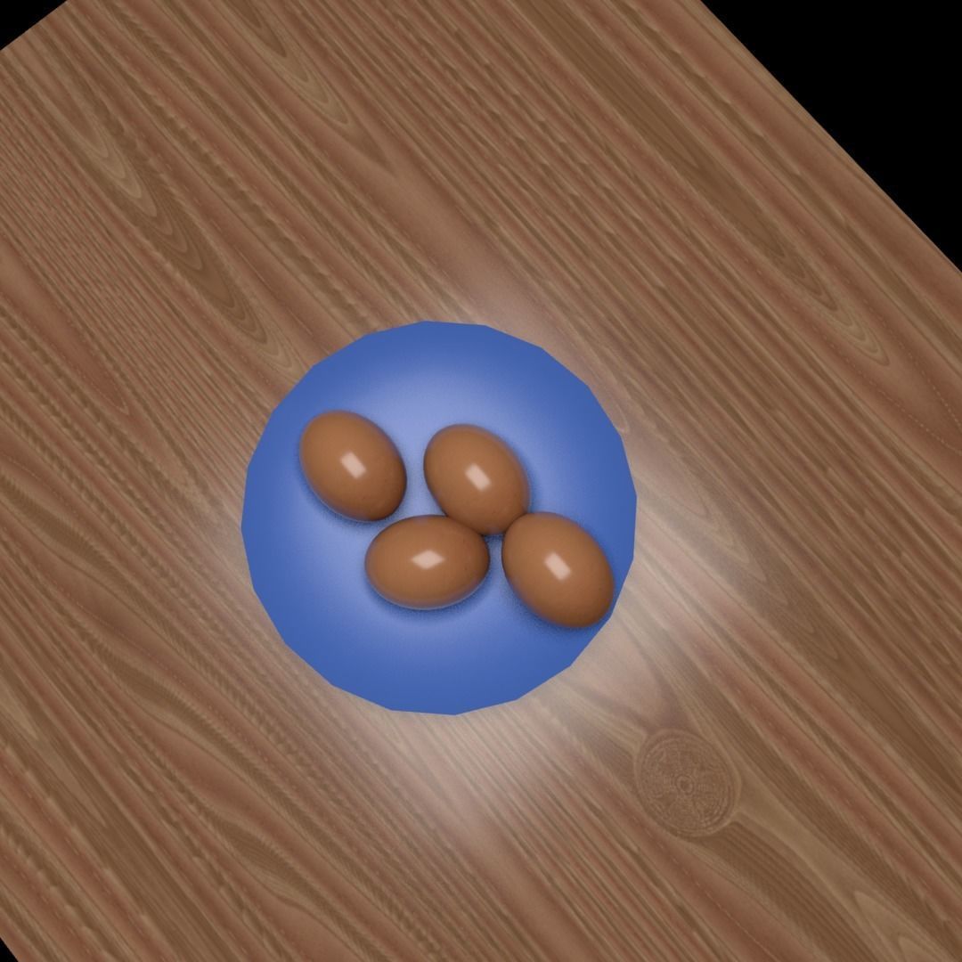 Egg low polygon free VR / AR / low-poly 3D model | CGTrader