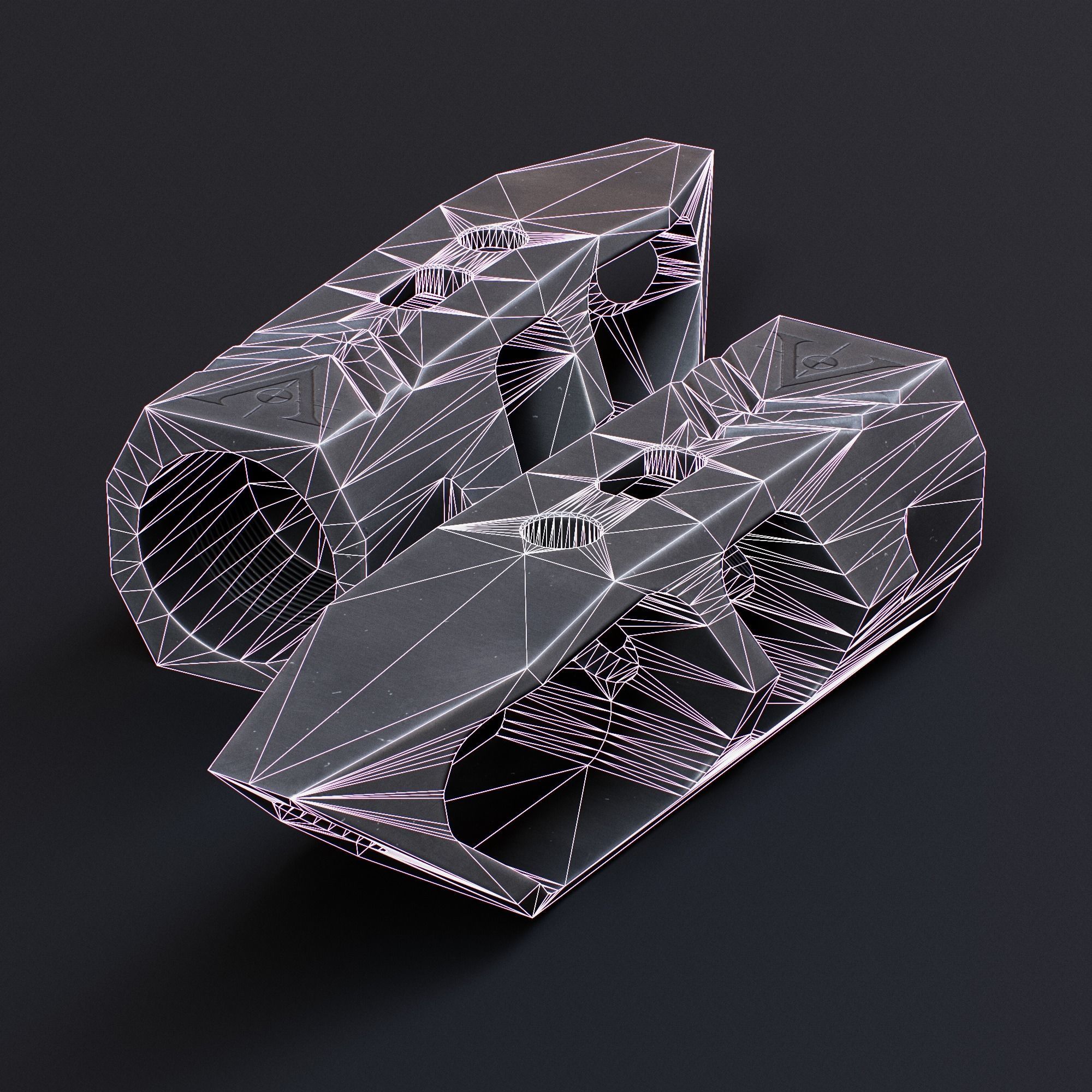 3D model Muzzle Brake Pack Vol 1 VR / AR / low-poly | CGTrader