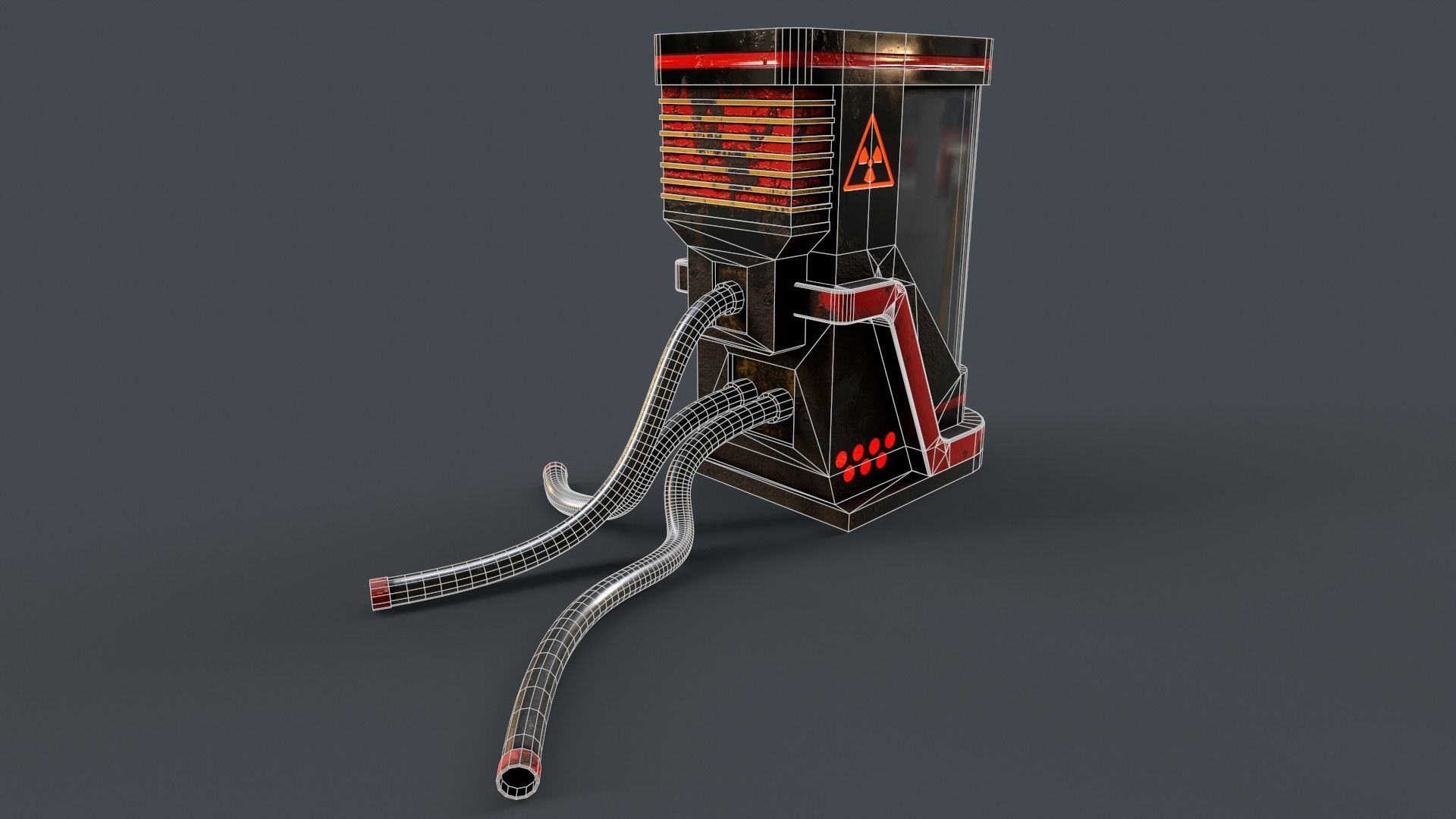 3D model Sci-Fi Teleportation Capsule V1 - 06 VR / AR / low-poly | CGTrader