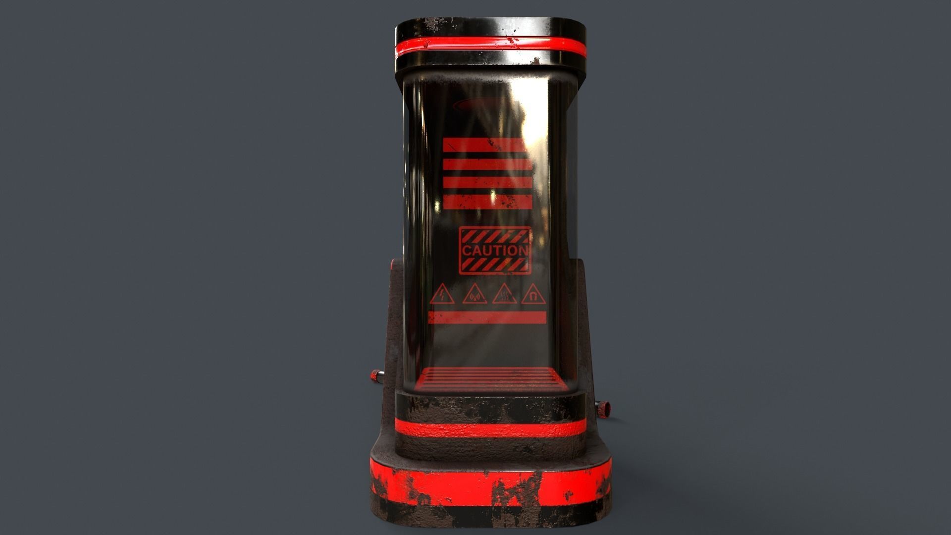 3D model Sci-Fi Teleportation Capsule V1 - 06 VR / AR / low-poly | CGTrader
