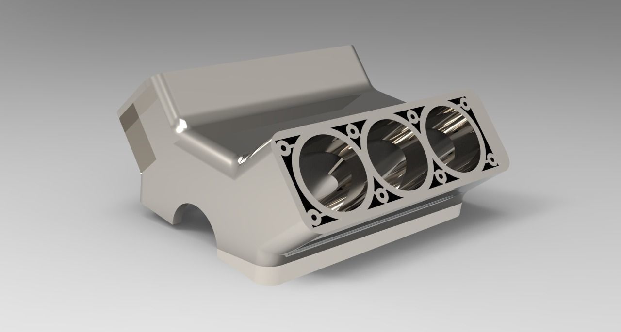 Car Engine Block 3D model 3D printable animated | CGTrader