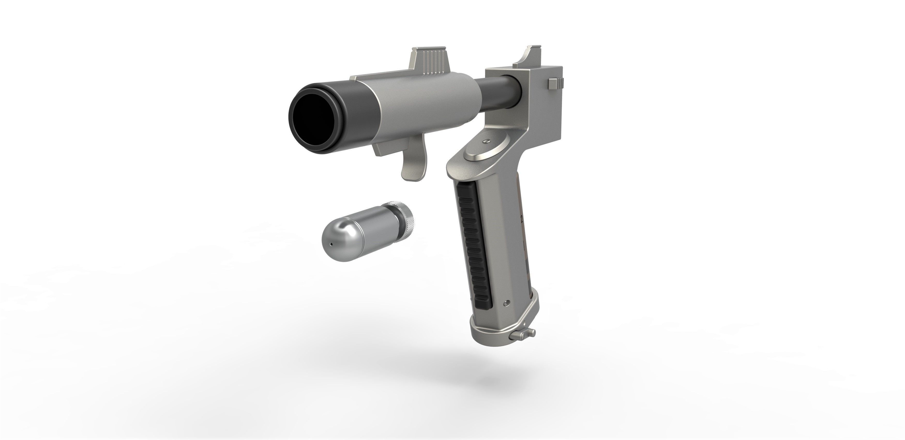 Guess plastic gun 3D model | CGTrader