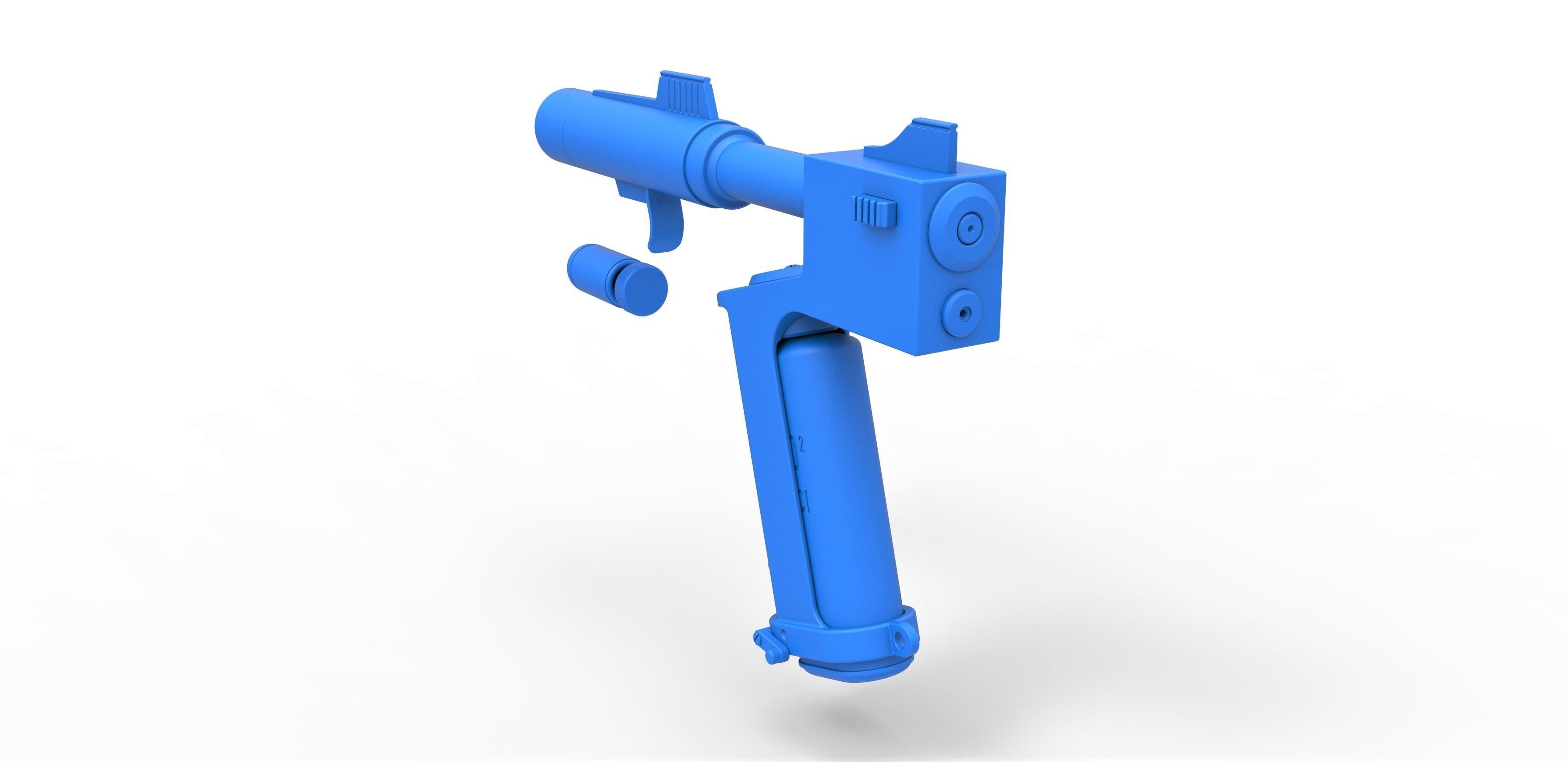 Guess plastic gun 3D model | CGTrader