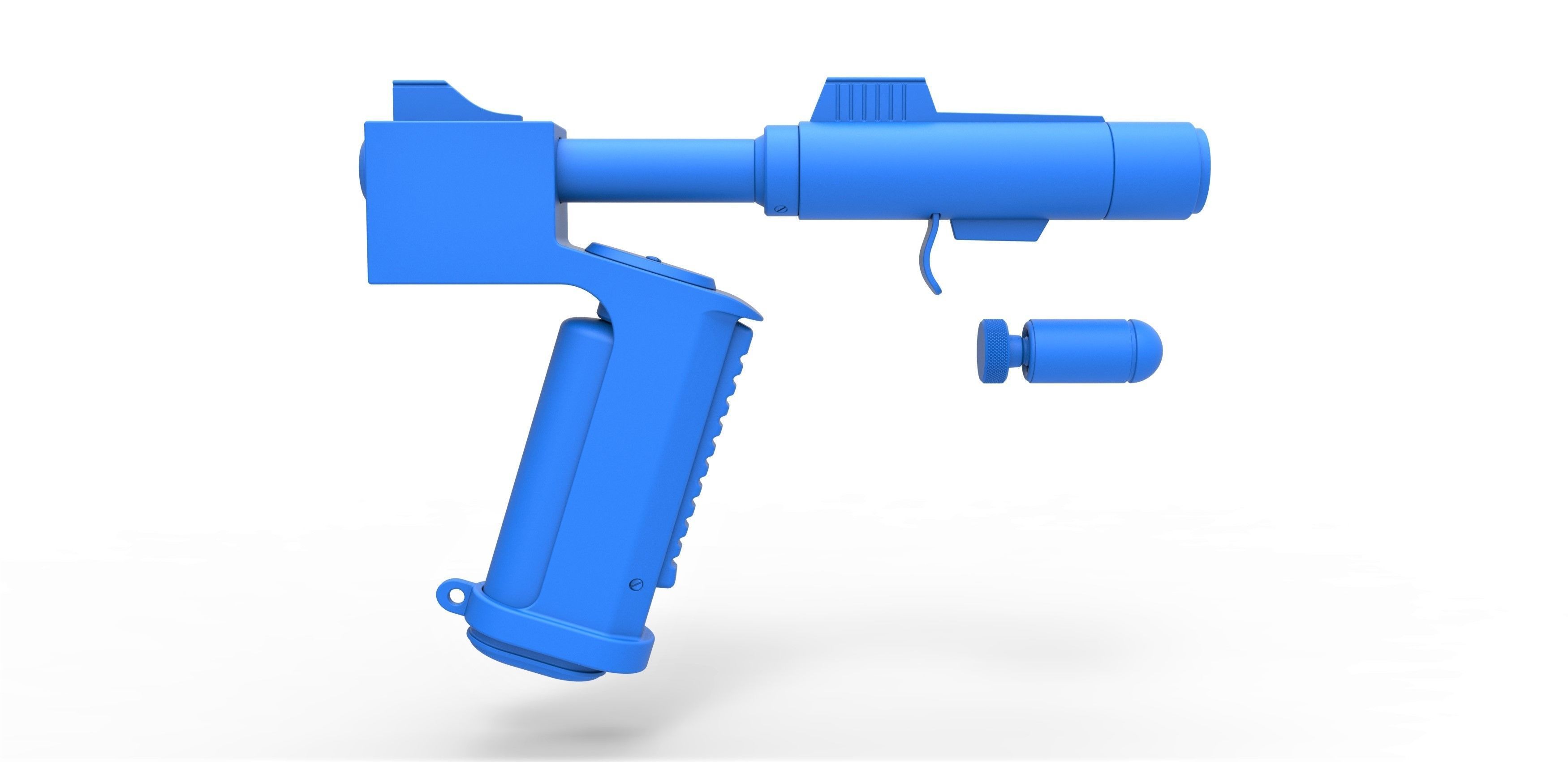 Guess plastic gun 3D model | CGTrader
