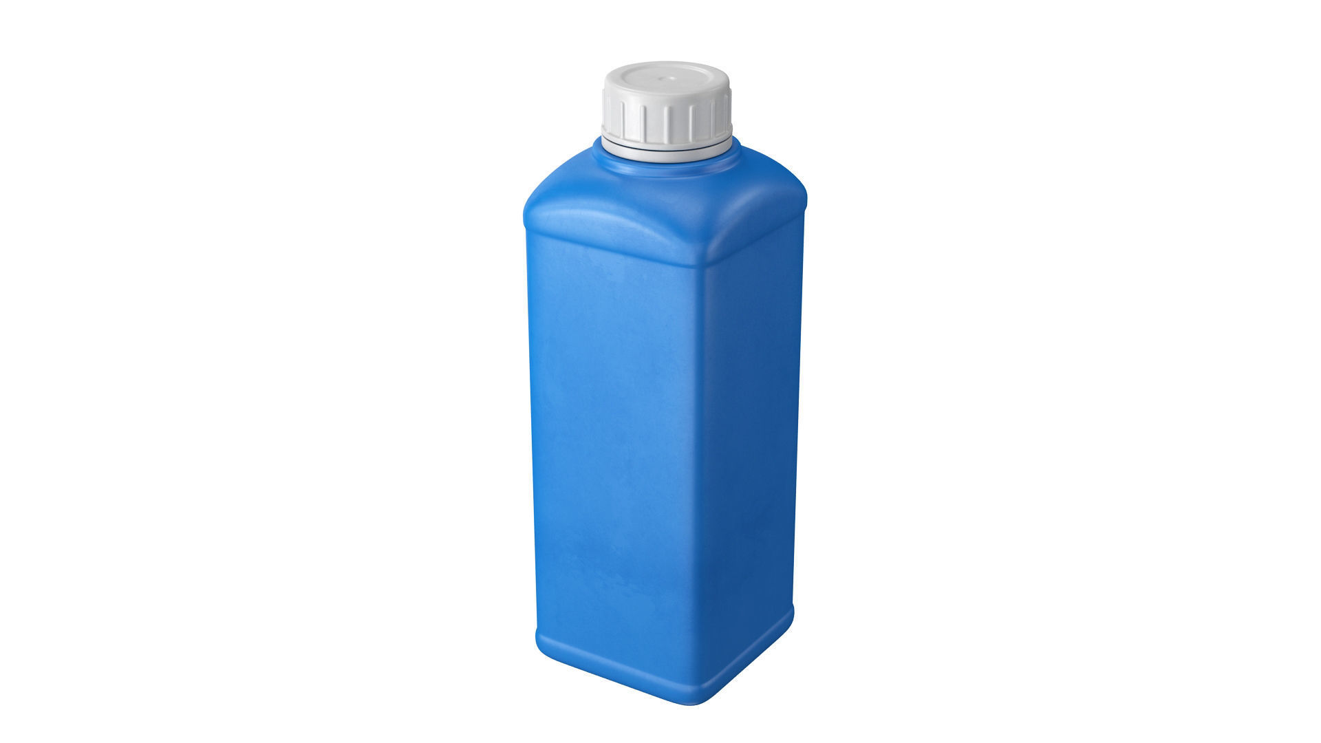 Plastic container blue 06 3D model | CGTrader