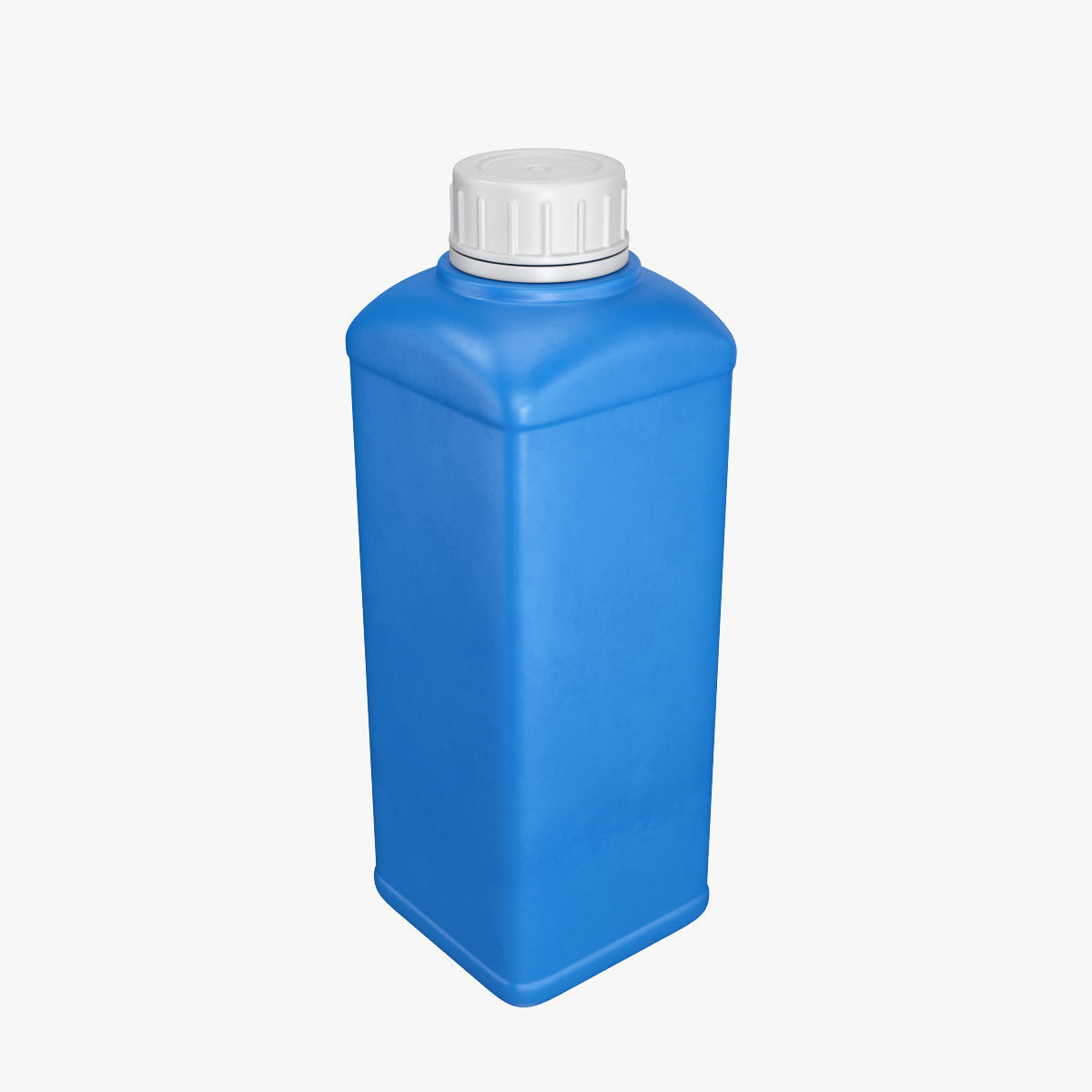 Plastic container blue 06 3D model | CGTrader