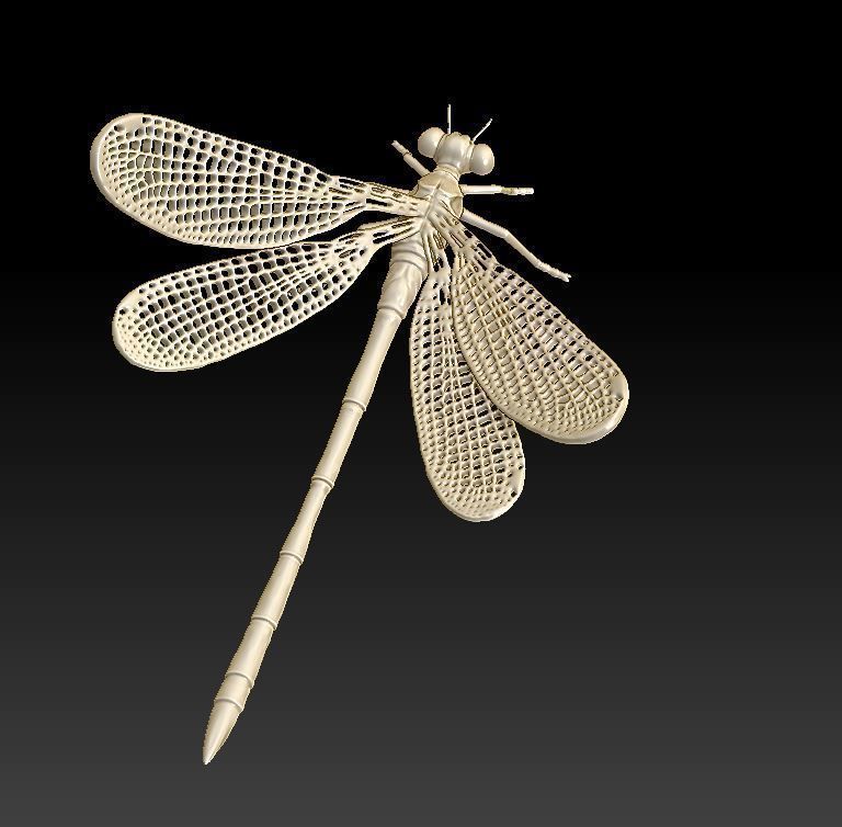 Dragonfly 3D model 3D printable | CGTrader