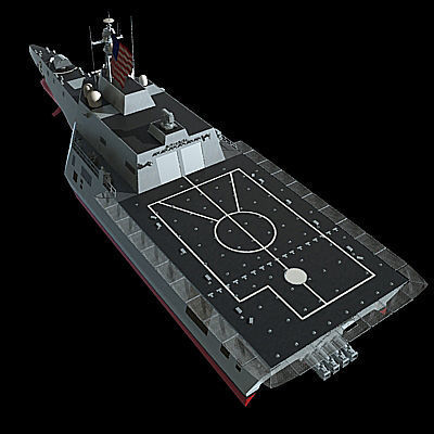 US Navy Littoral Combat Ship General Dynamics LCS-2 3D model | CGTrader