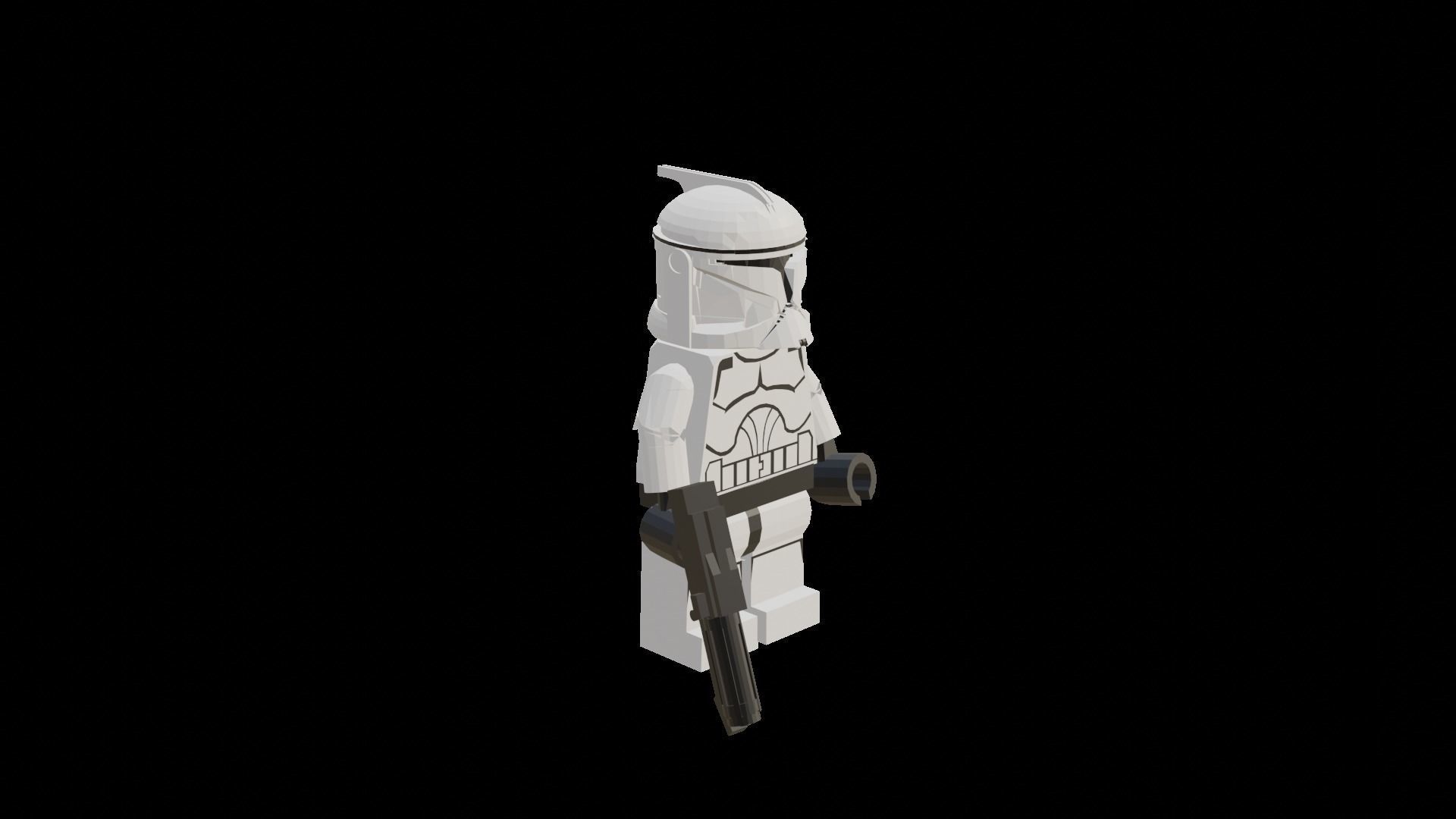3D model Lego Star Wars Phase 1 Clone Trooper VR / AR / low-poly | CGTrader