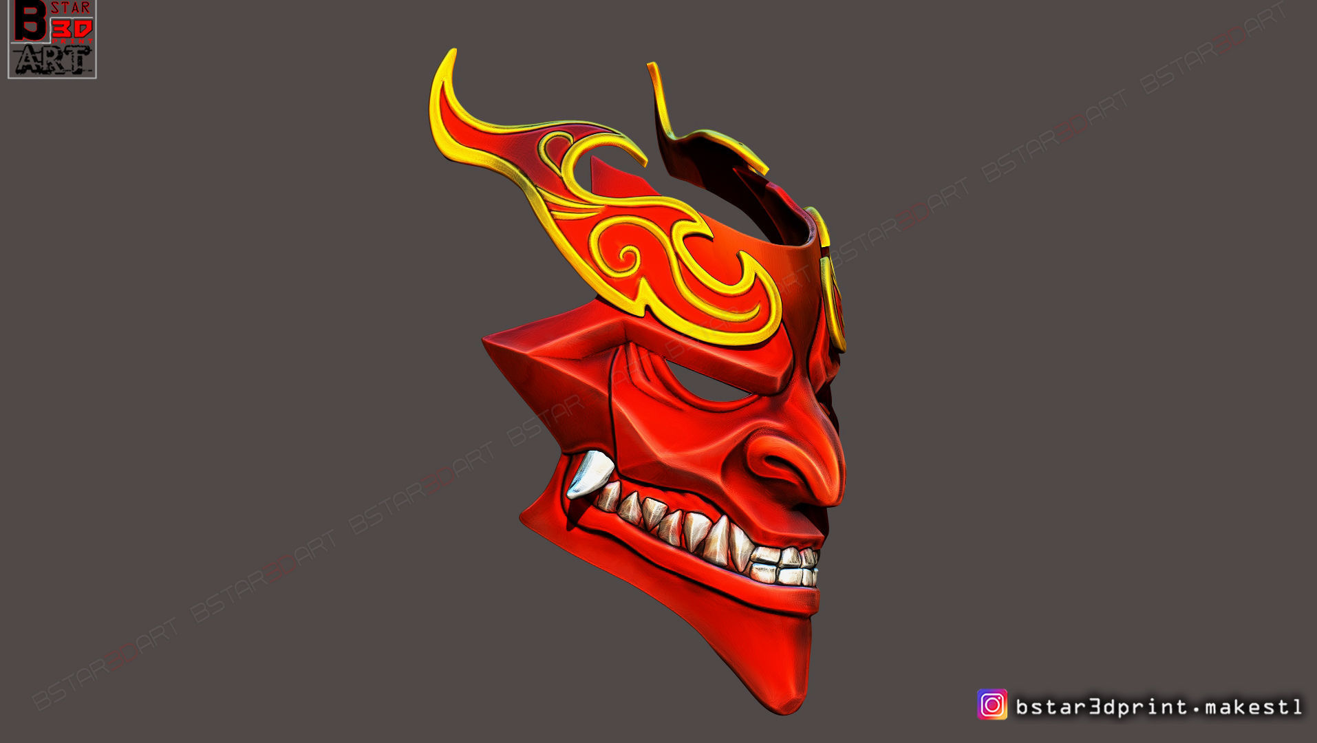 Shan Hai Scrolls Jhin Mask - Jhin God - League Of Legends 3D model 3D ...