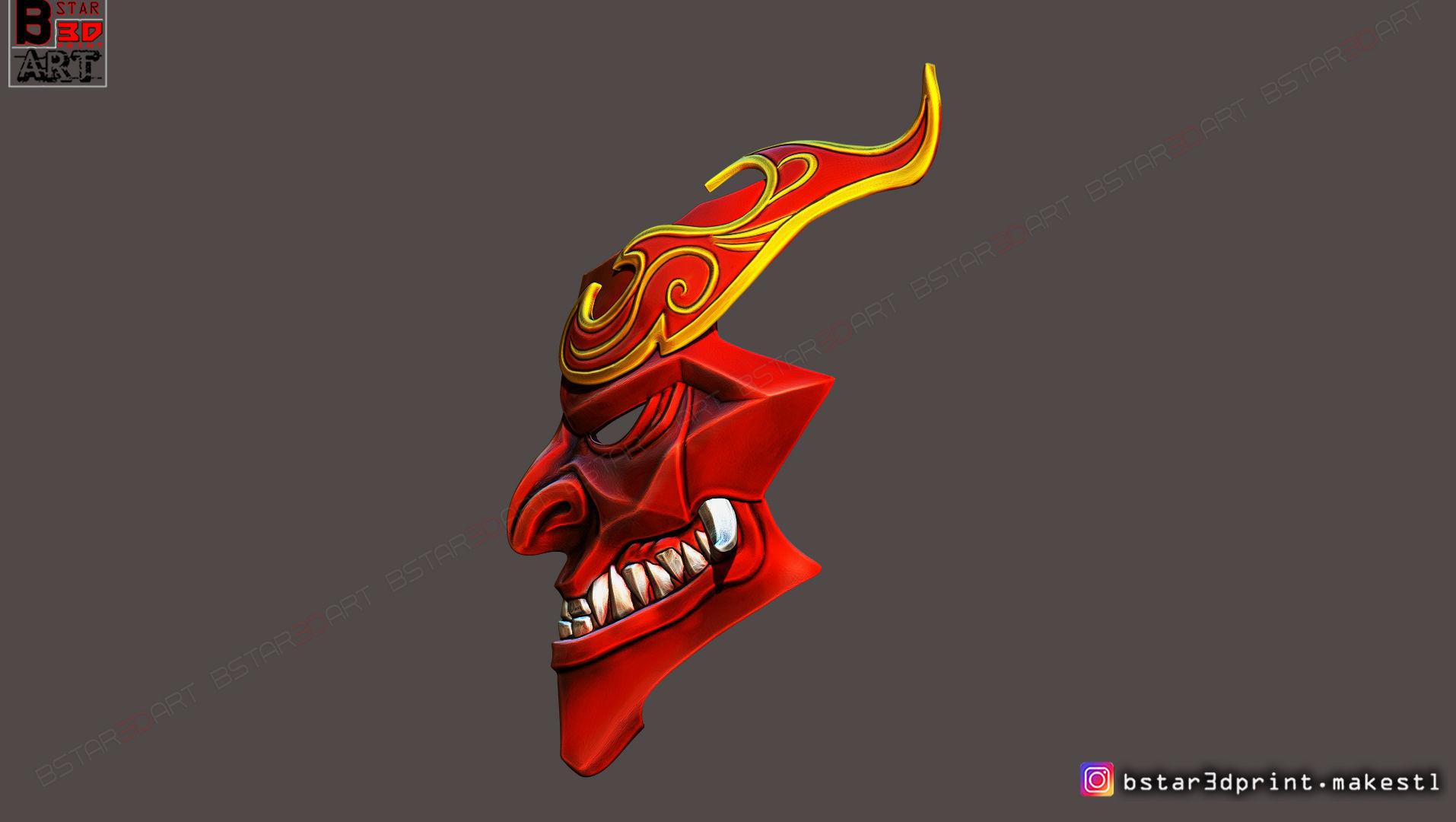 Shan Hai Scrolls Jhin Mask - Jhin God - League Of Legends 3D model 3D ...