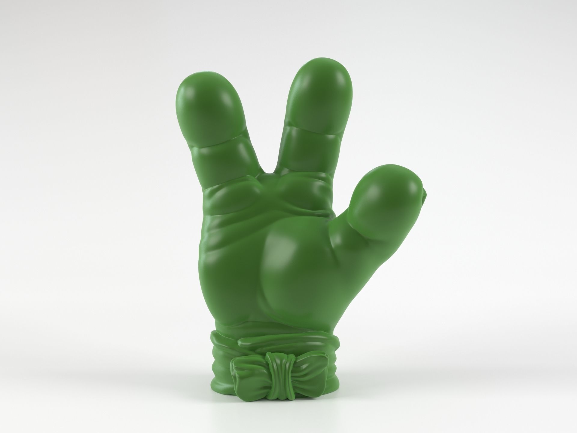 Turtles ninja hand 3D model 3D printable | CGTrader