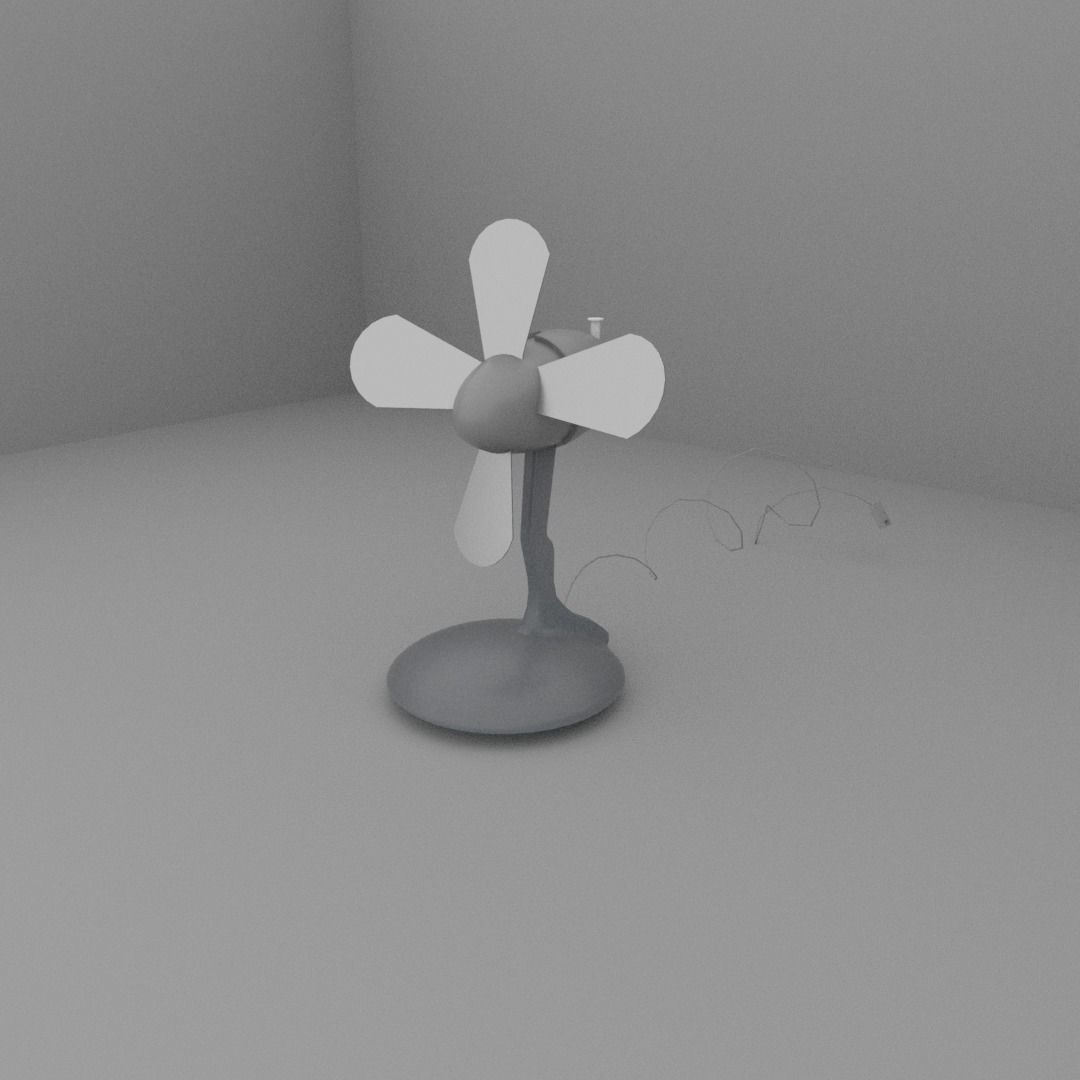 Fan soviet free 3D model | CGTrader