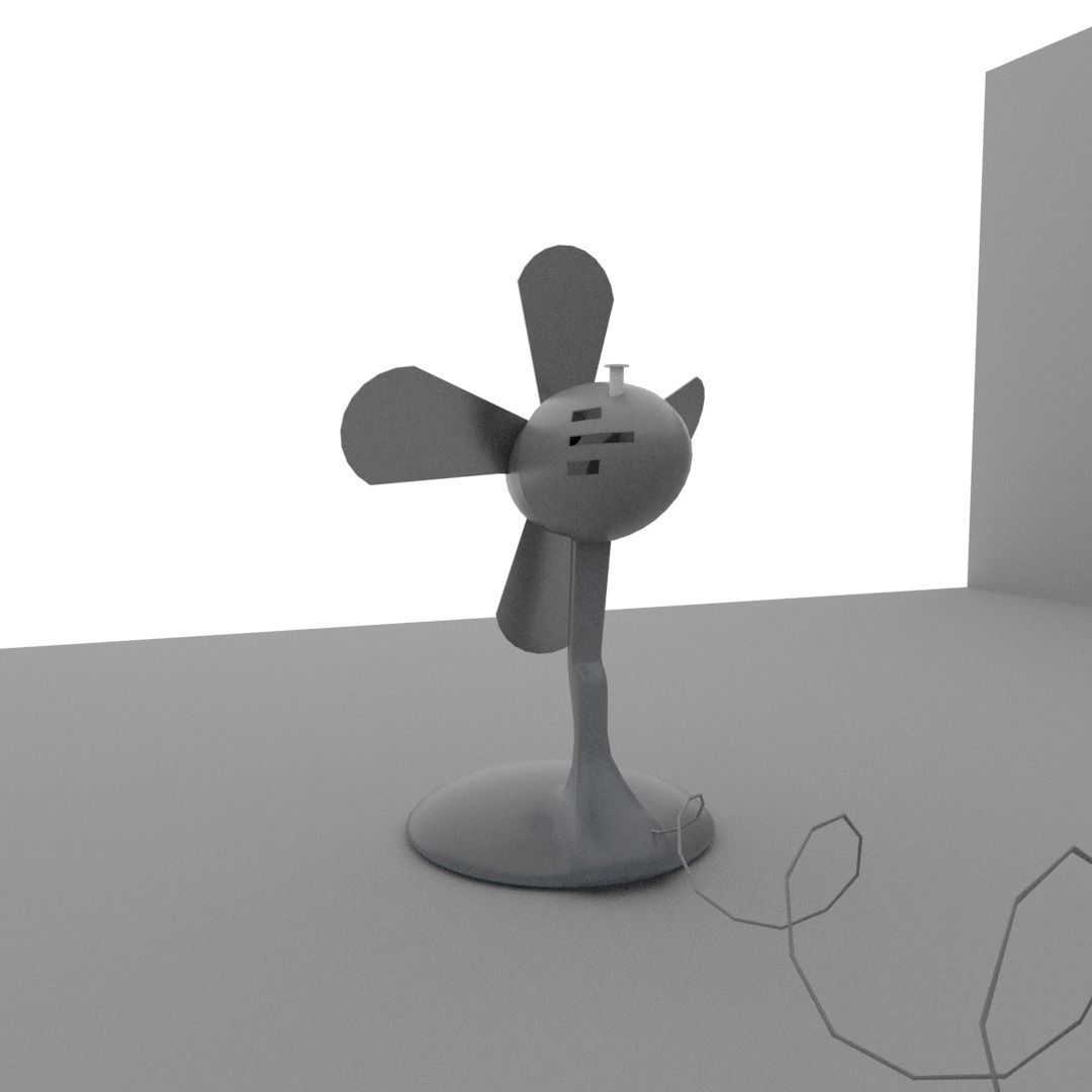 Fan soviet free 3D model | CGTrader