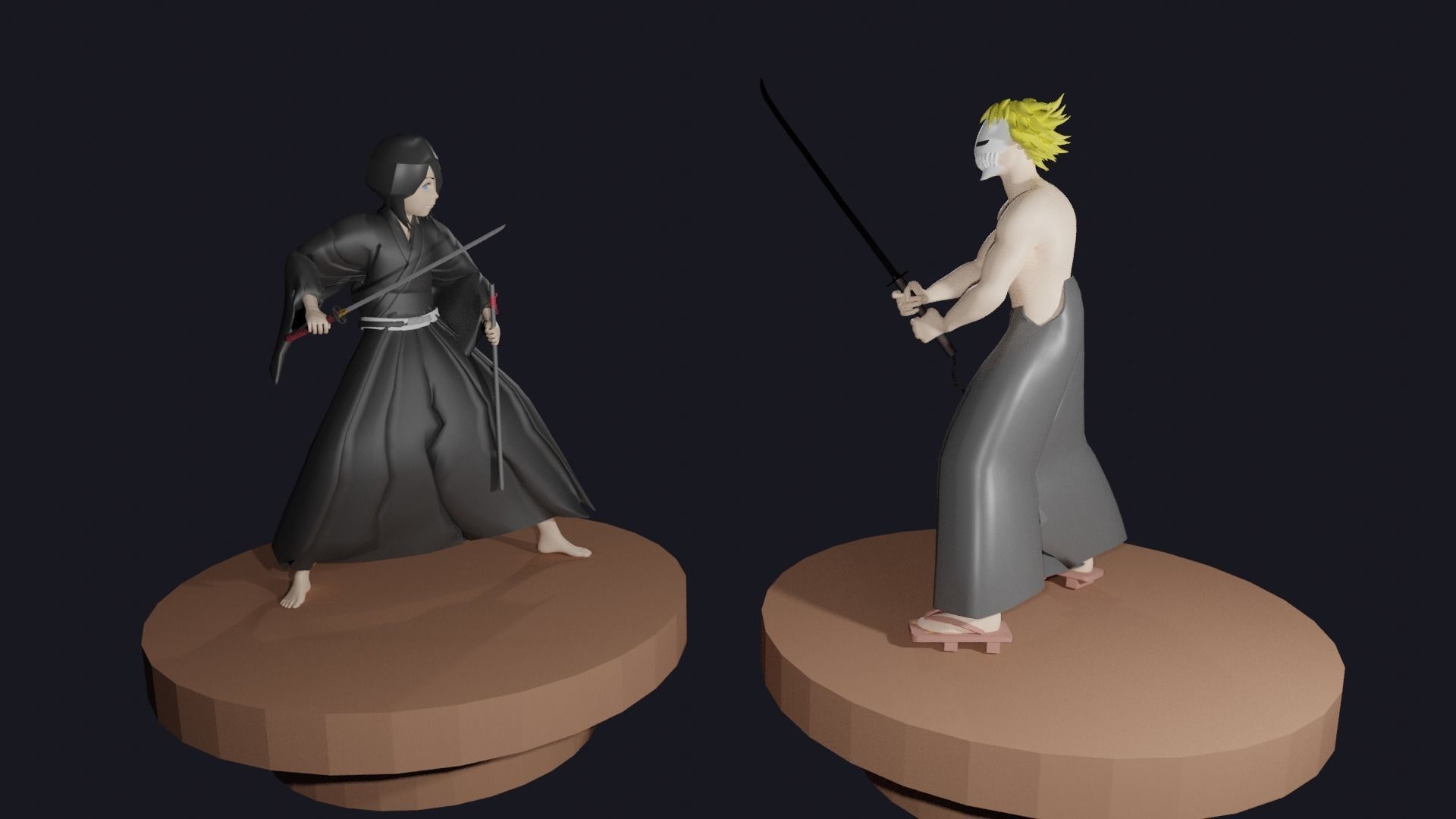 bleach free VR / AR / low-poly 3D model animated rigged | CGTrader