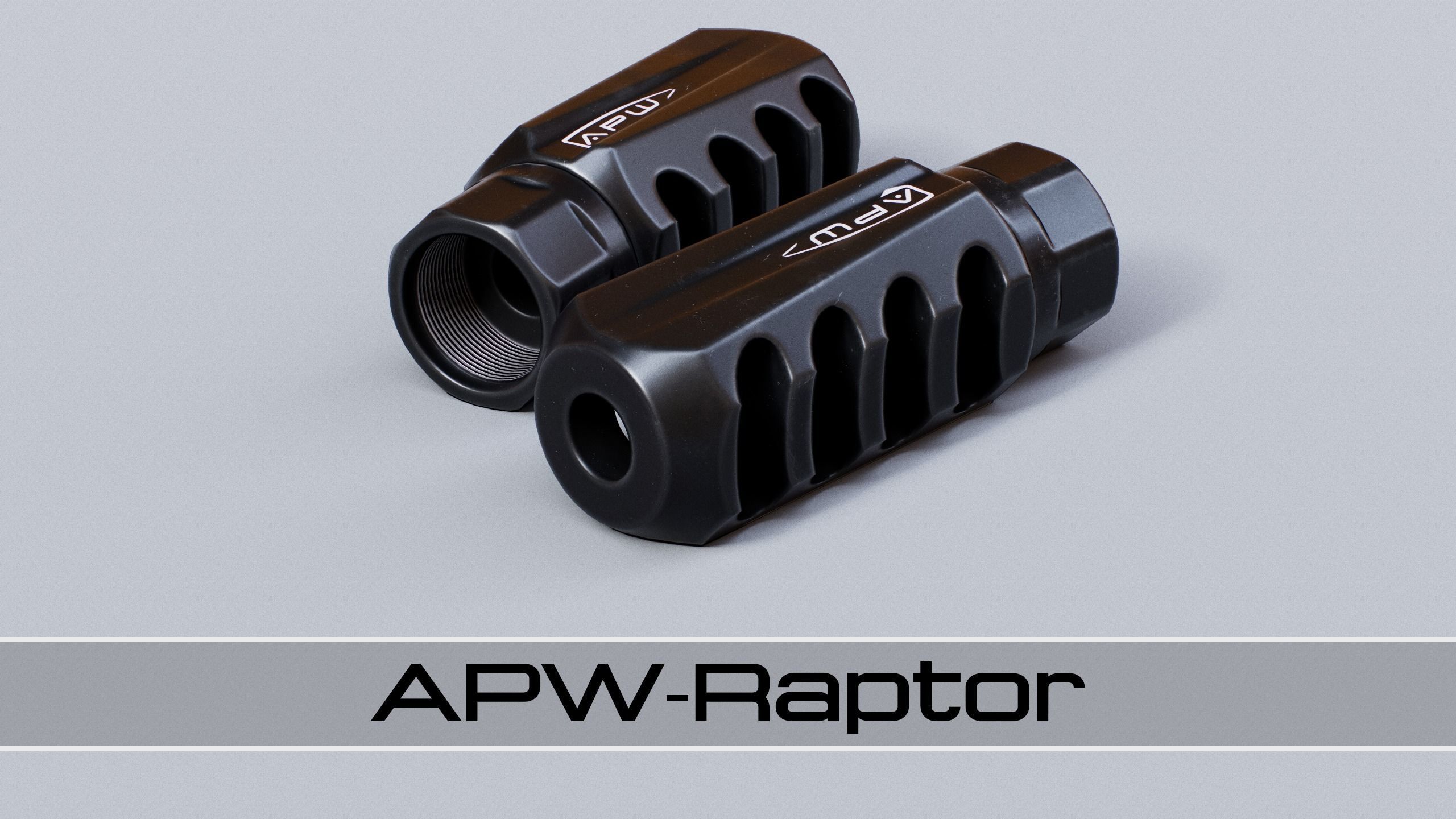 3D model APW - Raptor Muzzle Brake VR / AR / low-poly | CGTrader