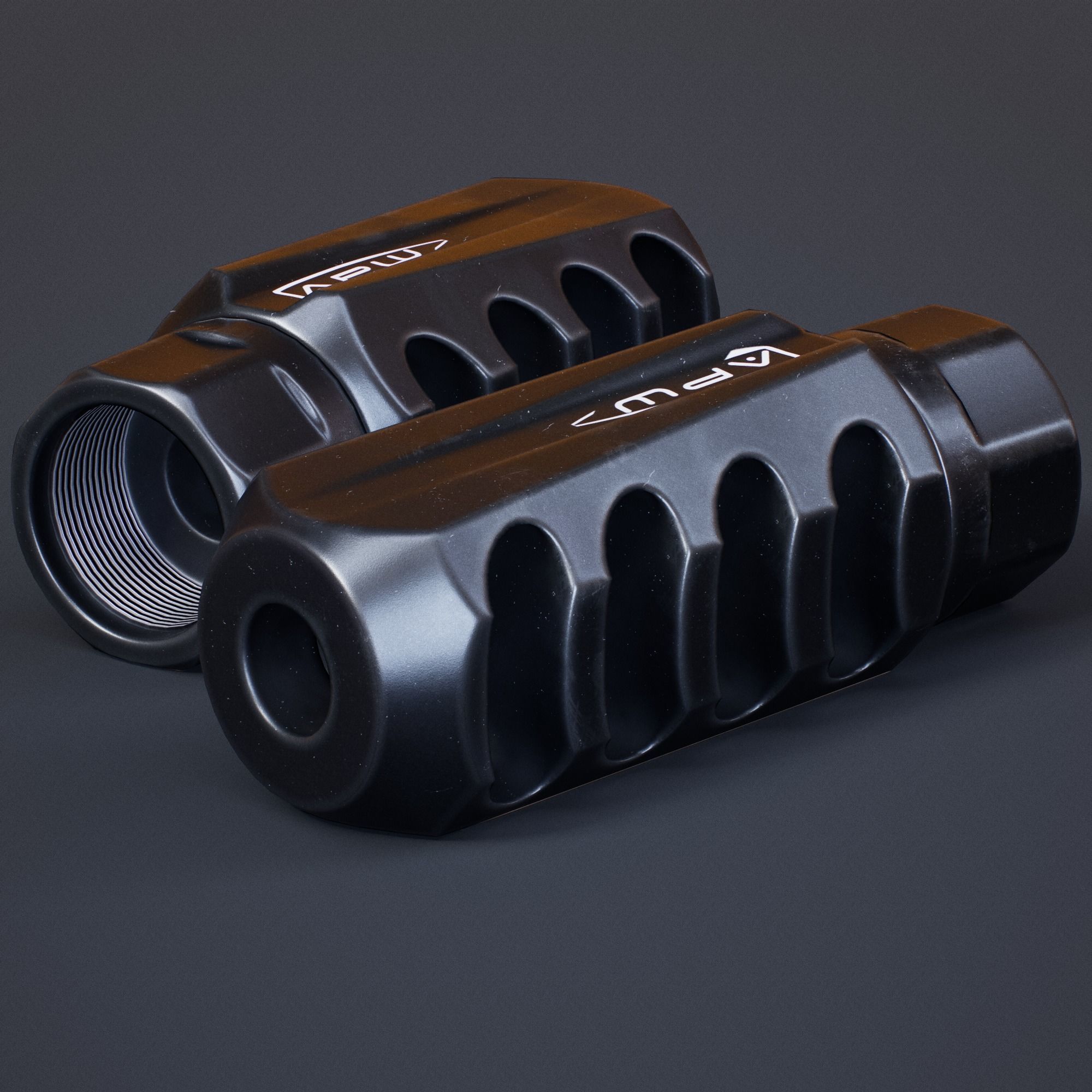 3D model APW - Raptor Muzzle Brake VR / AR / low-poly | CGTrader