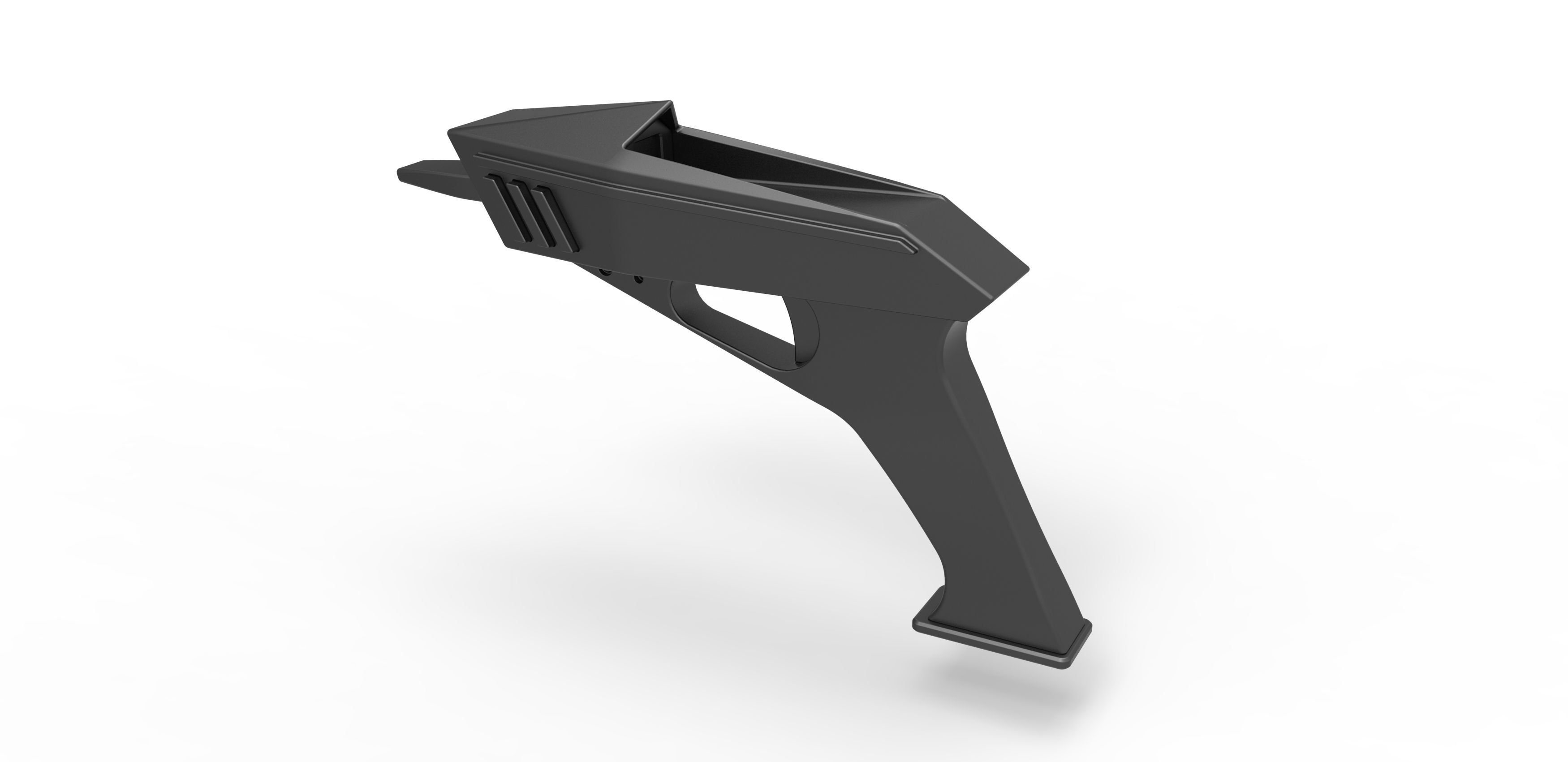Alien Vaporizer pistol from The Invaders 1967 TV series 3D model | CGTrader
