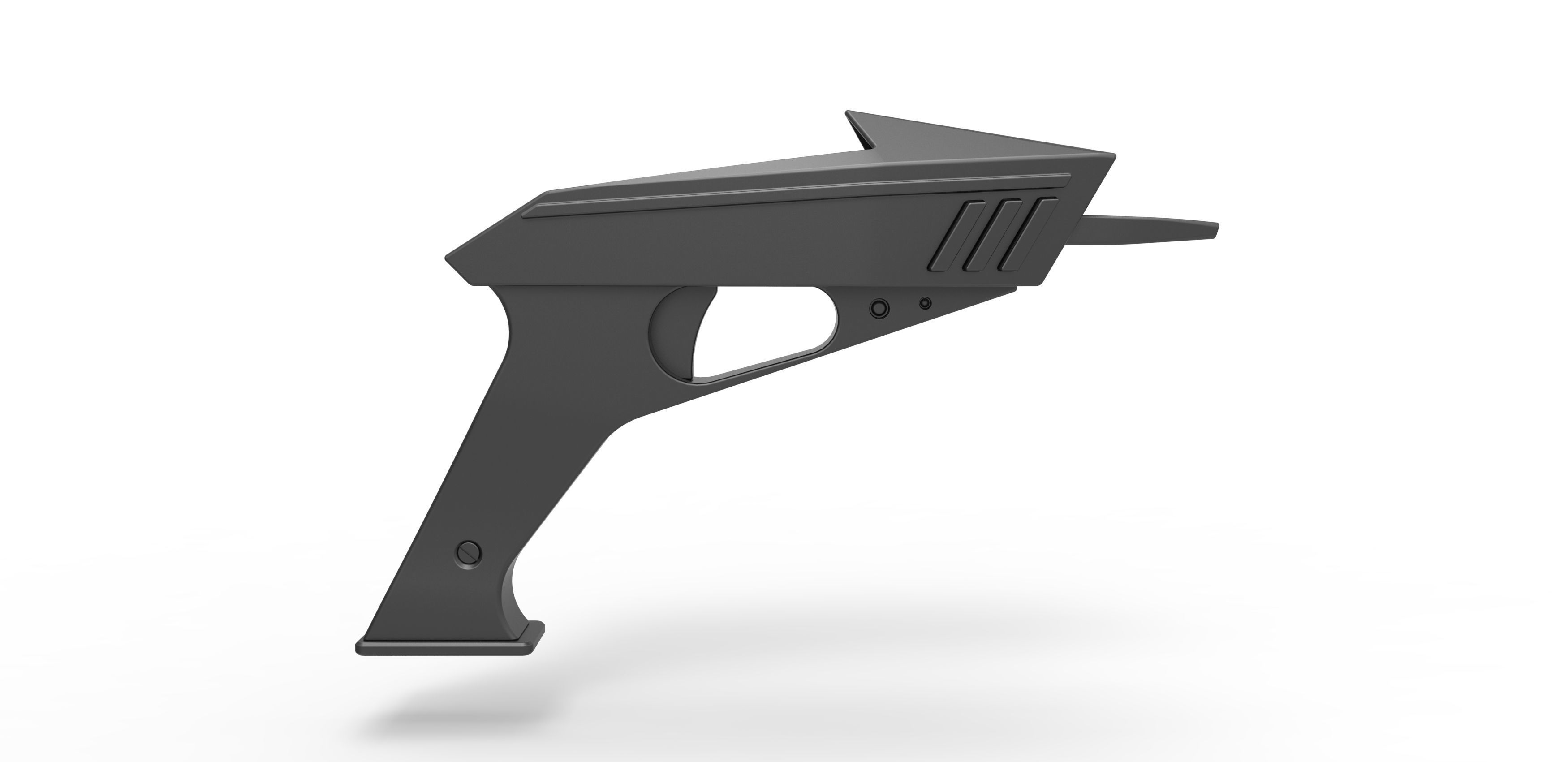 Alien Vaporizer pistol from The Invaders 1967 TV series 3D model | CGTrader