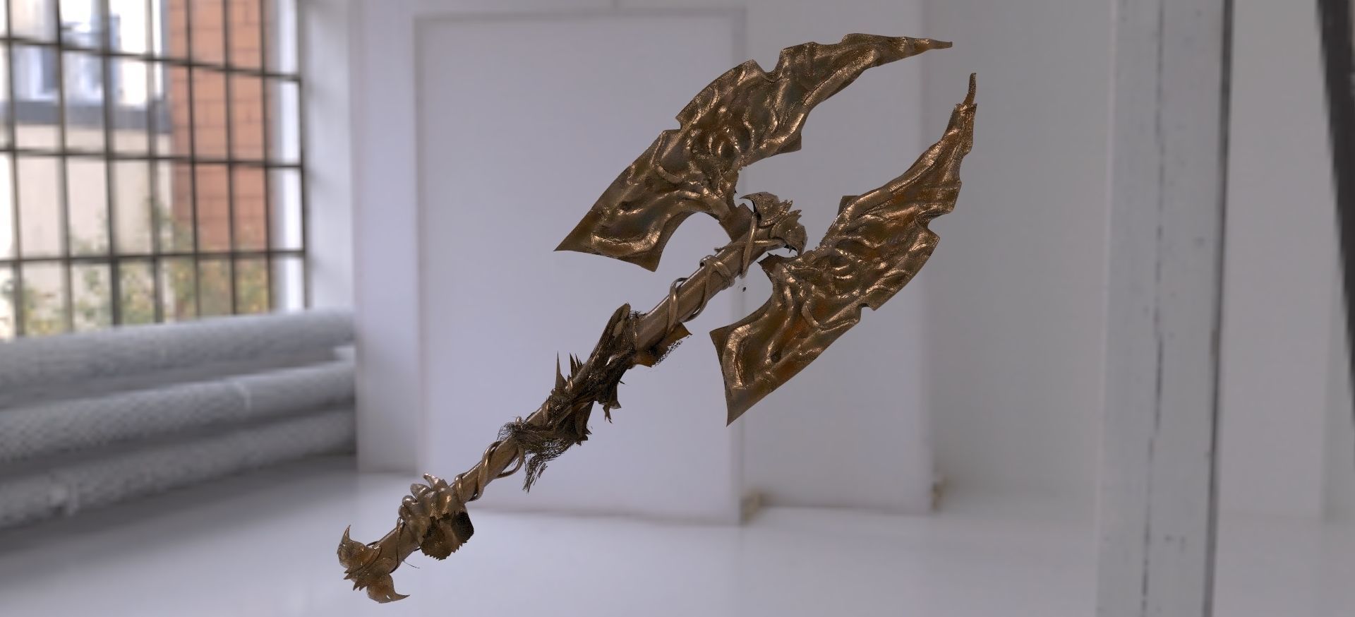 3D model Axe Legendary beast Slayer VR / AR / low-poly | CGTrader