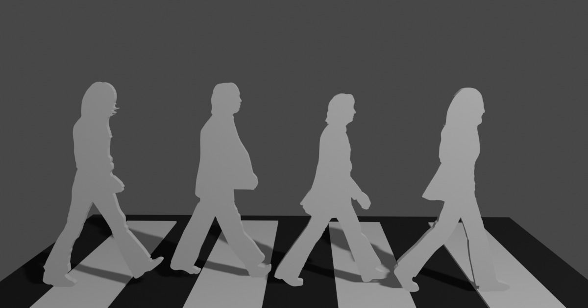 Abbey Road free 3D model 3D printable | CGTrader