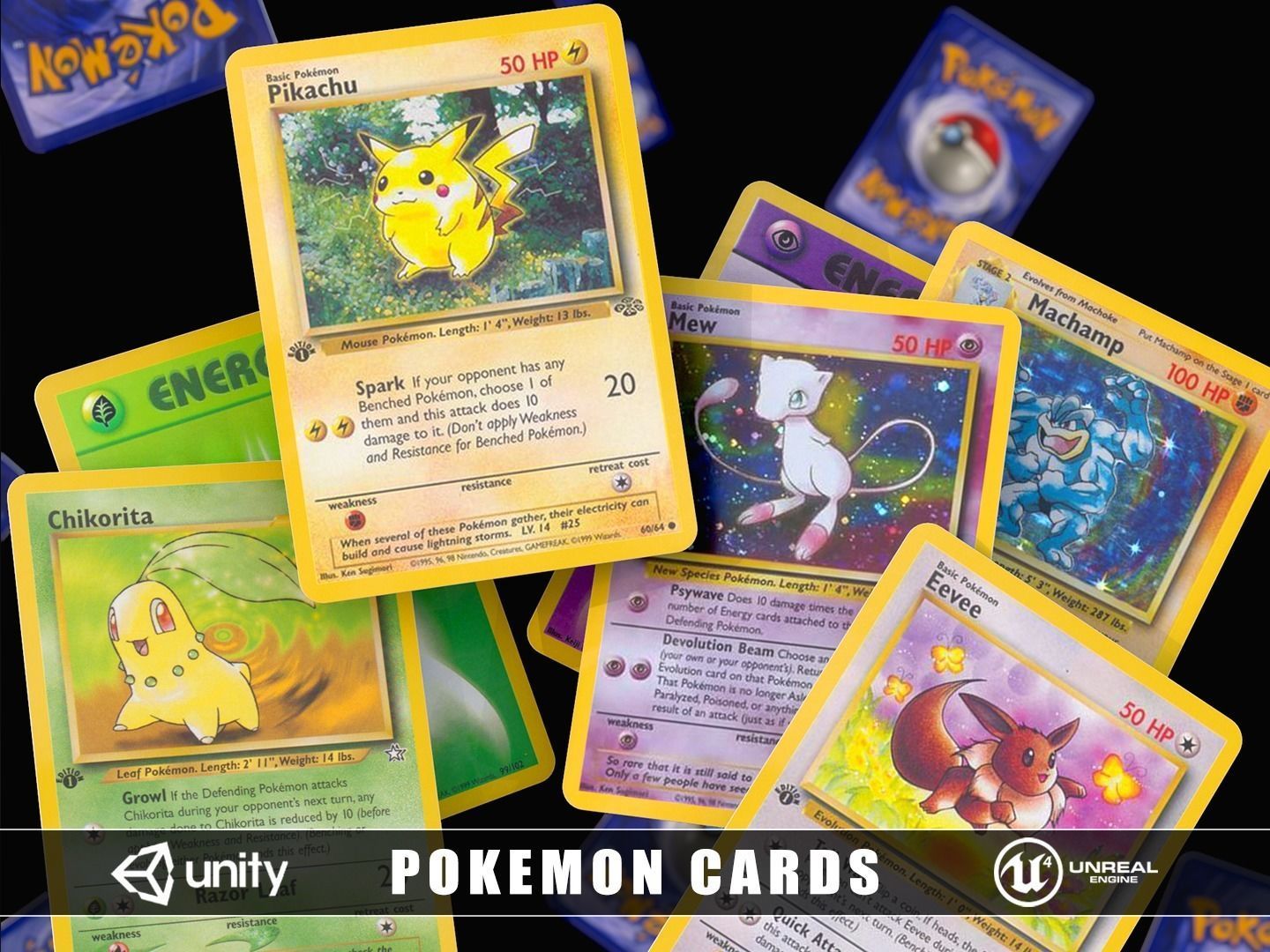 3D model Pokemon Cards VR / AR / low-poly | CGTrader