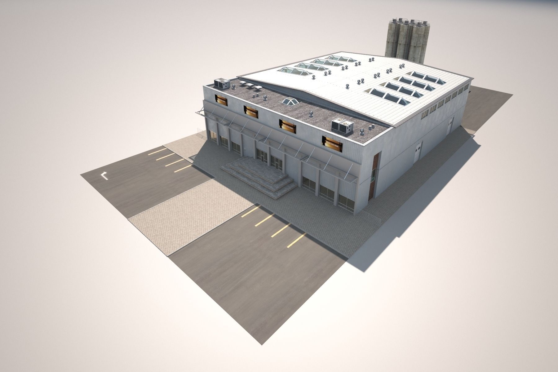 Cargo Complex 3 3D model | CGTrader