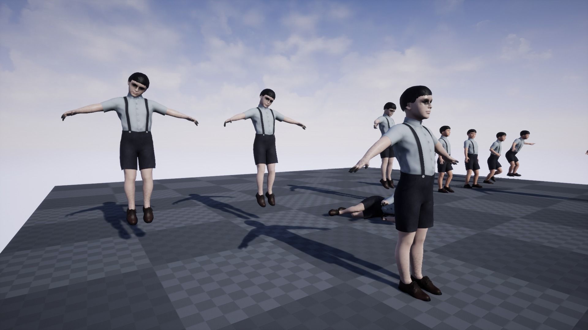 3D model Horror Boy VR / AR / low-poly | CGTrader