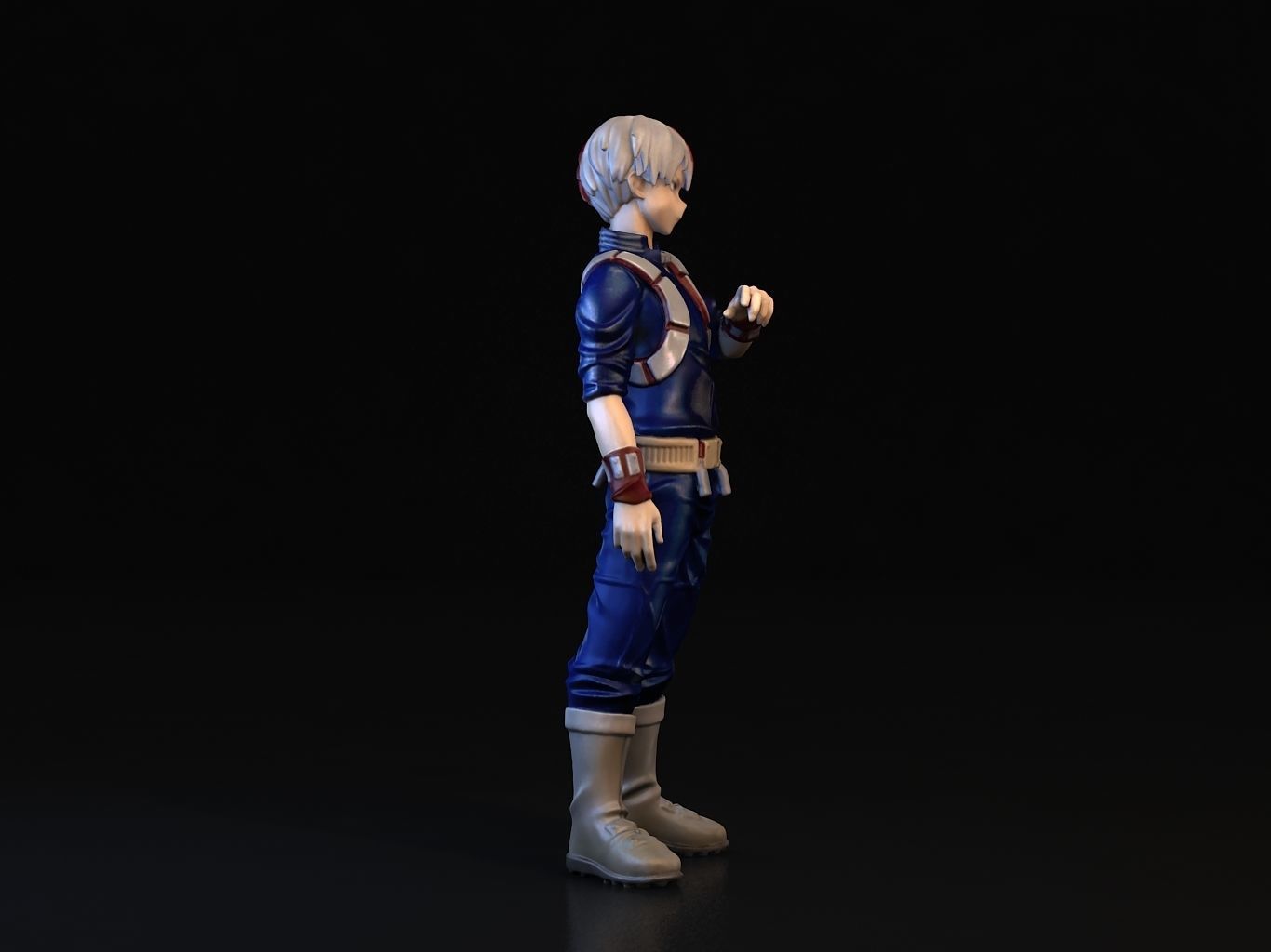 SHOTO character from anime no hero academia 3D model | CGTrader