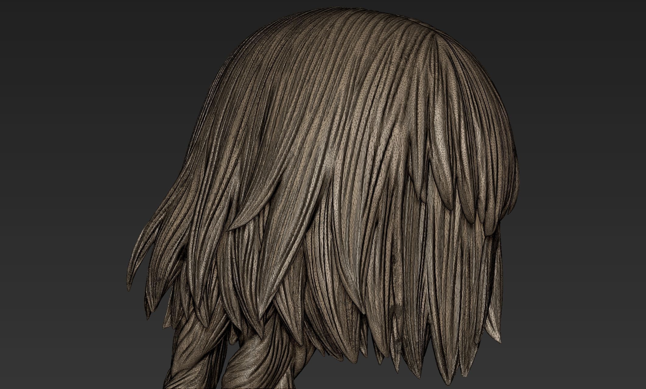 Hair 51 3D model | CGTrader