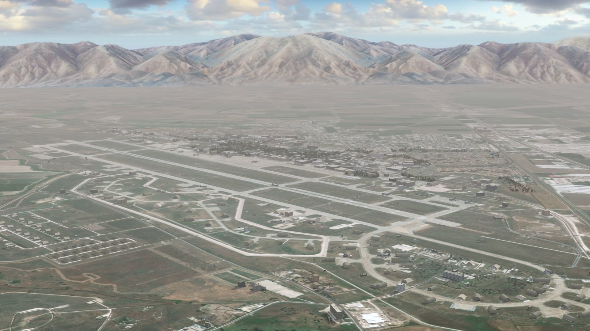 3D model Military Airbase VR / AR / low-poly | CGTrader