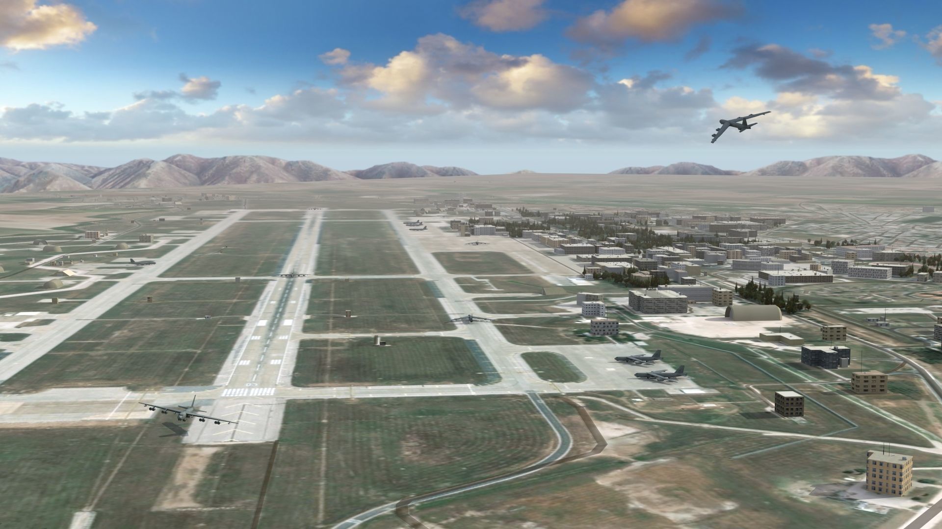 3D model Military Airbase VR / AR / low-poly | CGTrader