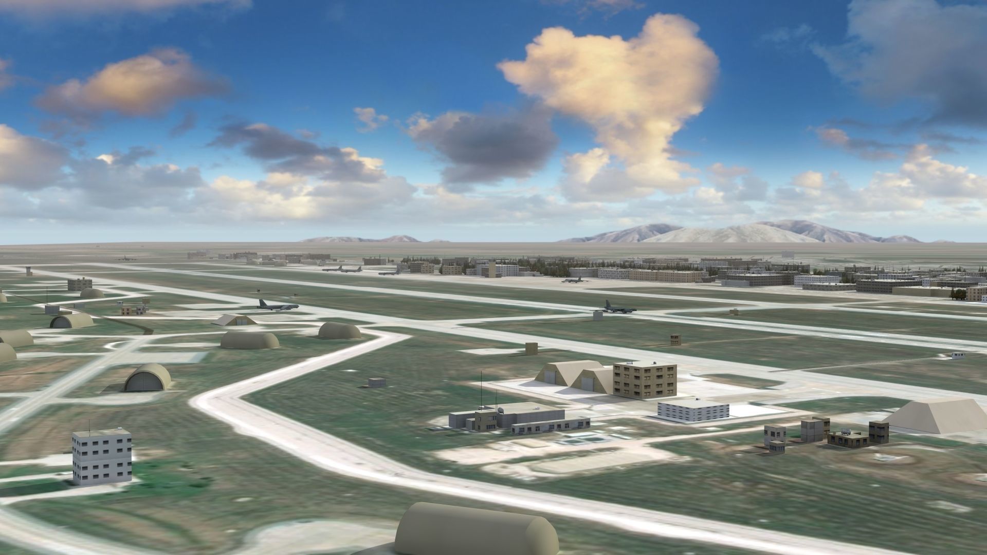 3D model Military Airbase VR / AR / low-poly | CGTrader