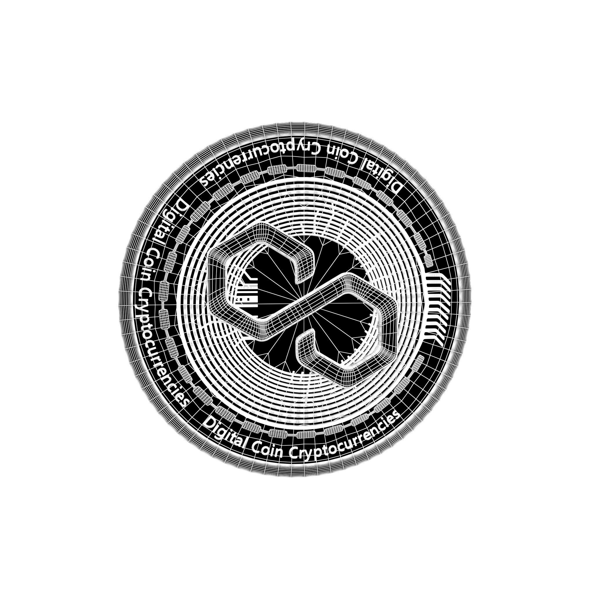 Polygon Coin v3 001 3D model | CGTrader
