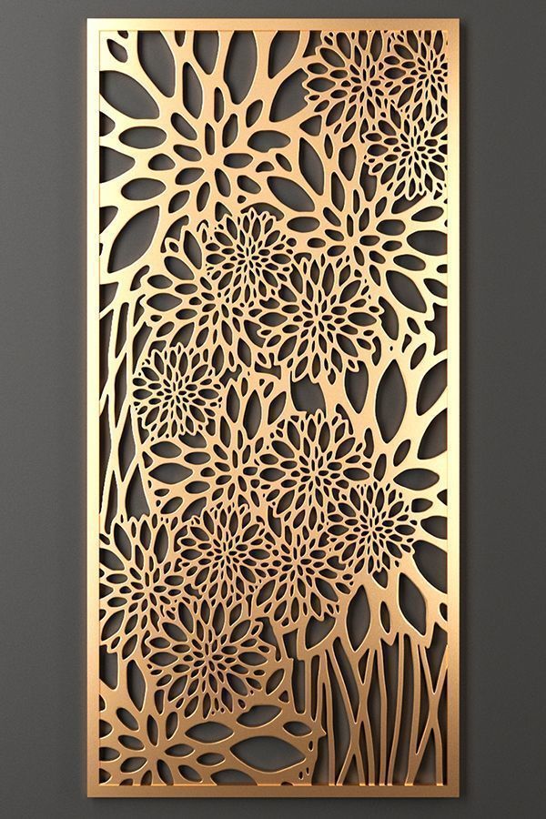 4 MDF PVC CNC JALI 3ds max 3D model | CGTrader