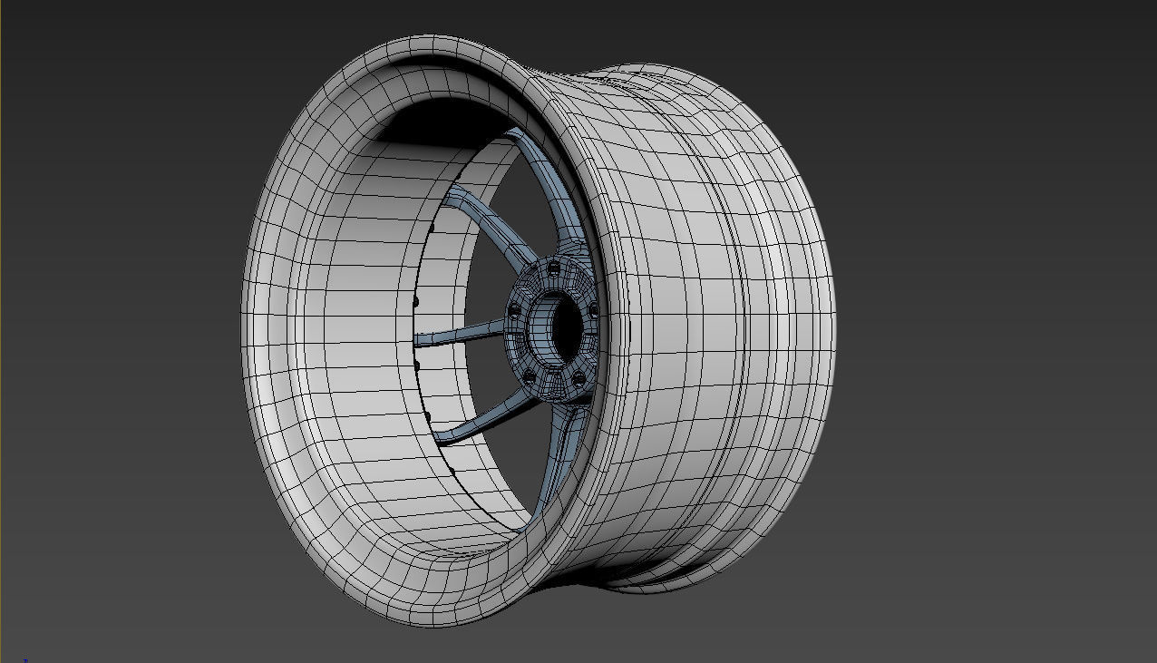 WORK VS-SS Wheel 3D model | CGTrader