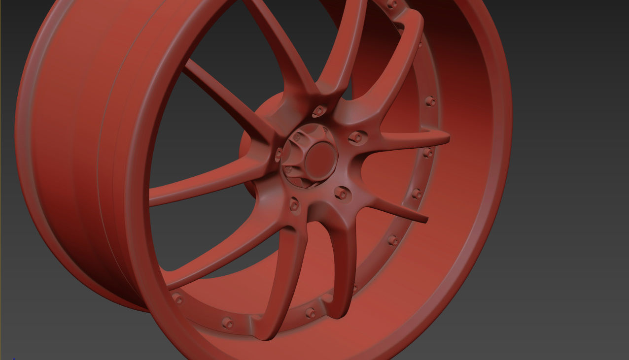 WORK VS-SS Wheel 3D model | CGTrader