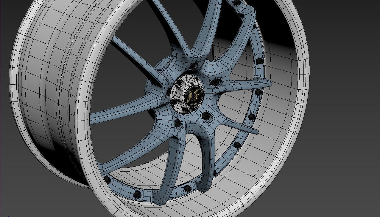 WORK VS-SS Wheel 3D model | CGTrader