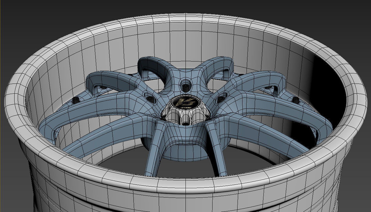 WORK VS-SS Wheel 3D model | CGTrader