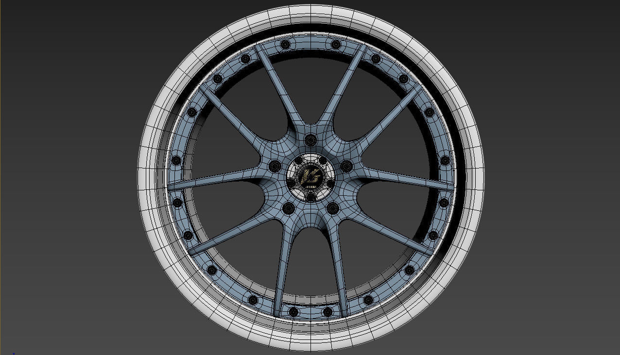 WORK VS-SS Wheel 3D model | CGTrader