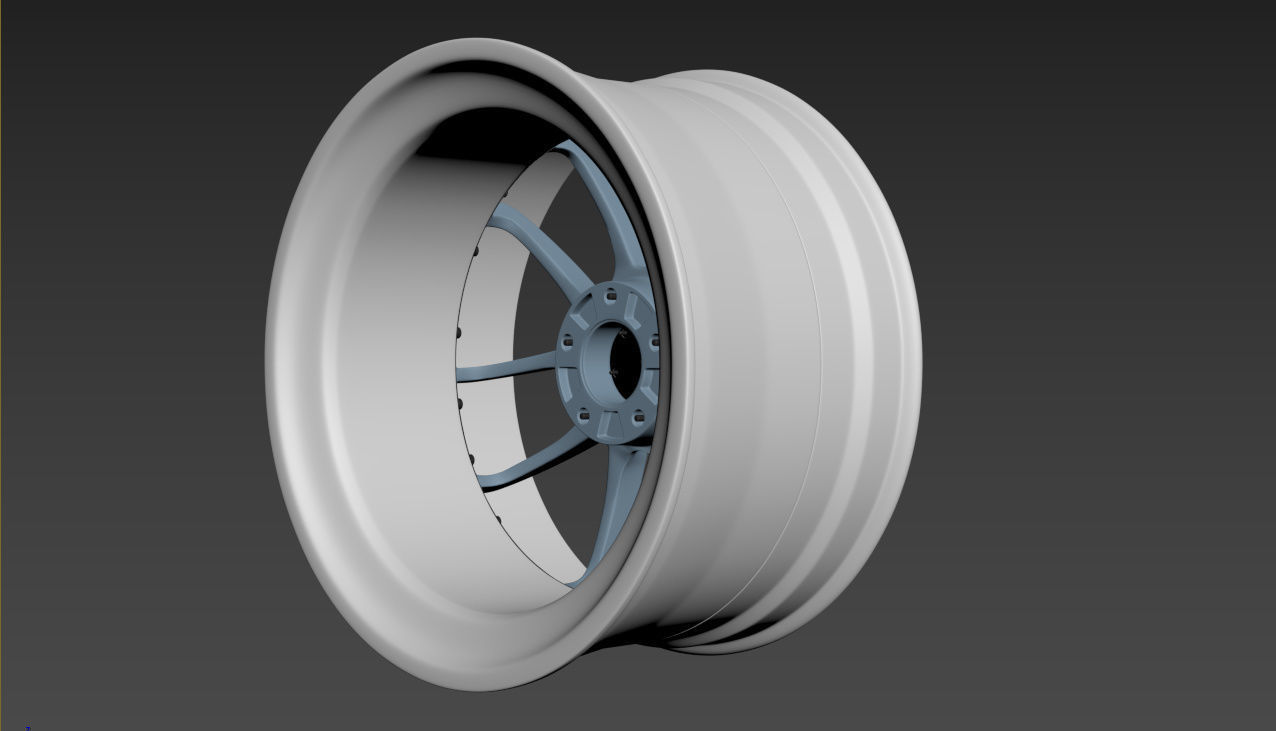 WORK VS-SS Wheel 3D model | CGTrader