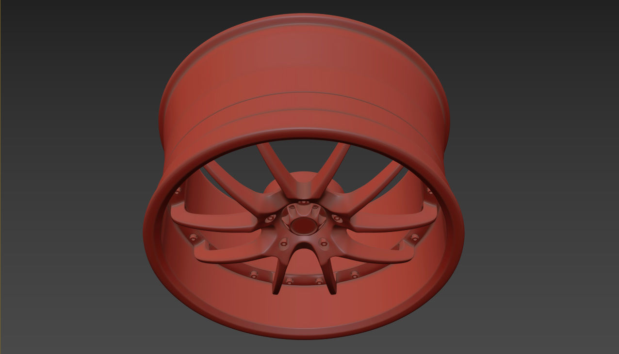 WORK VS-SS Wheel 3D model | CGTrader