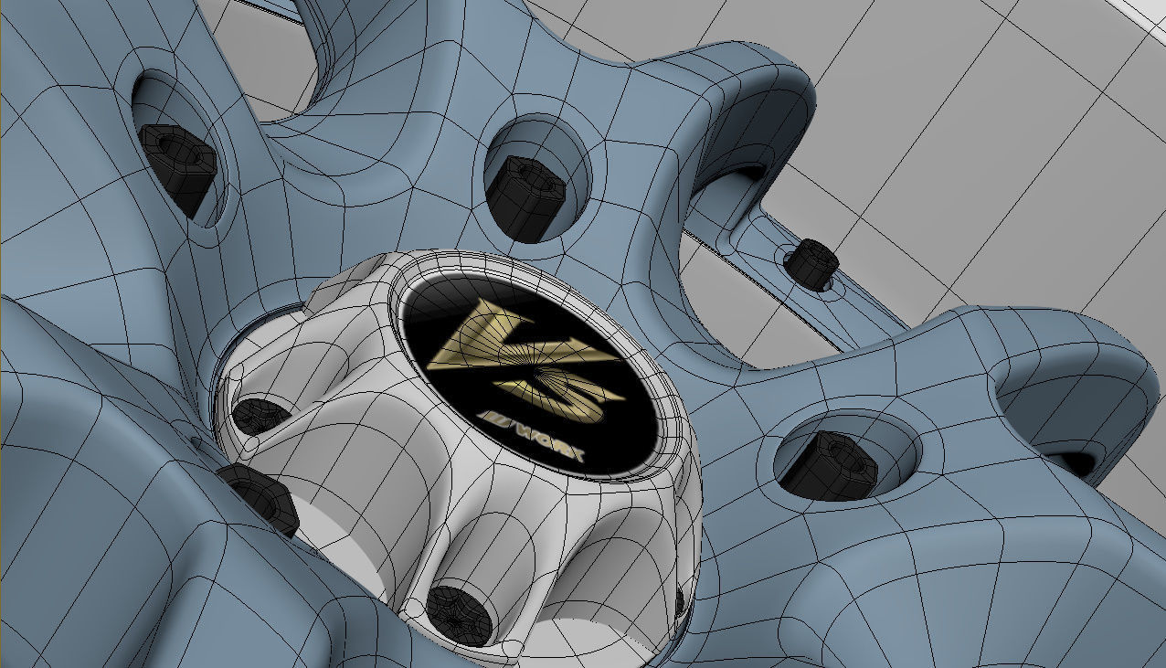 WORK VS-SS Wheel 3D model | CGTrader