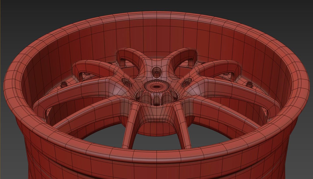 WORK VS-SS Wheel 3D model | CGTrader
